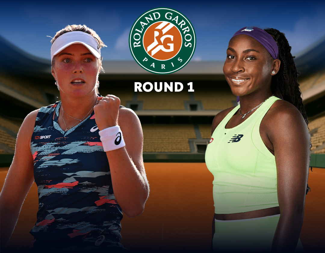 French Open, Round 1 – Gauff Won: 6-2, 6-2, Watch Highlights, info and Stats | FanCode